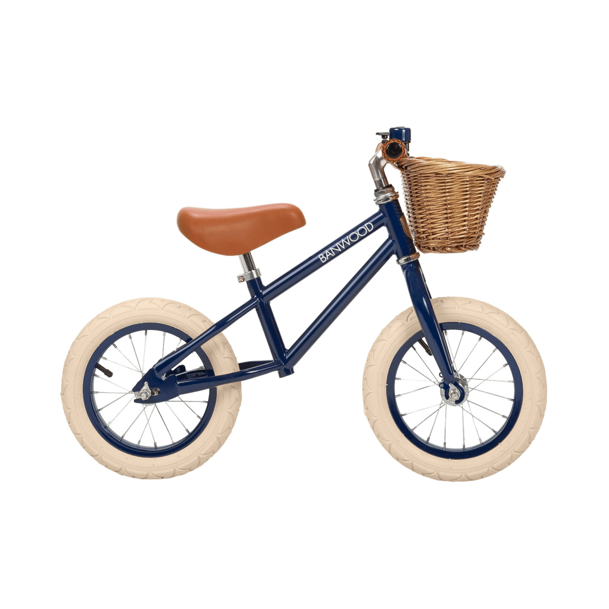 Vintage Balance Bike - Navy Blue by Banwood | The Playful Collective