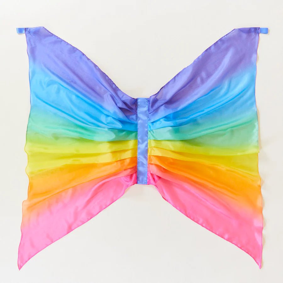 Rainbow Silk Fairy Wings by Sarah's Silks | The Playful Collective