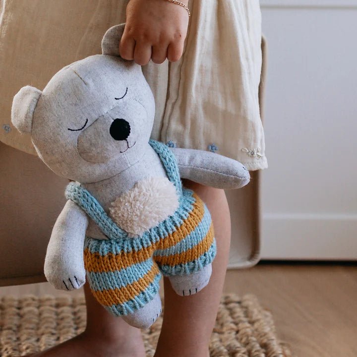 Spencer Bear by and the little dog laughed | The Playful Collective