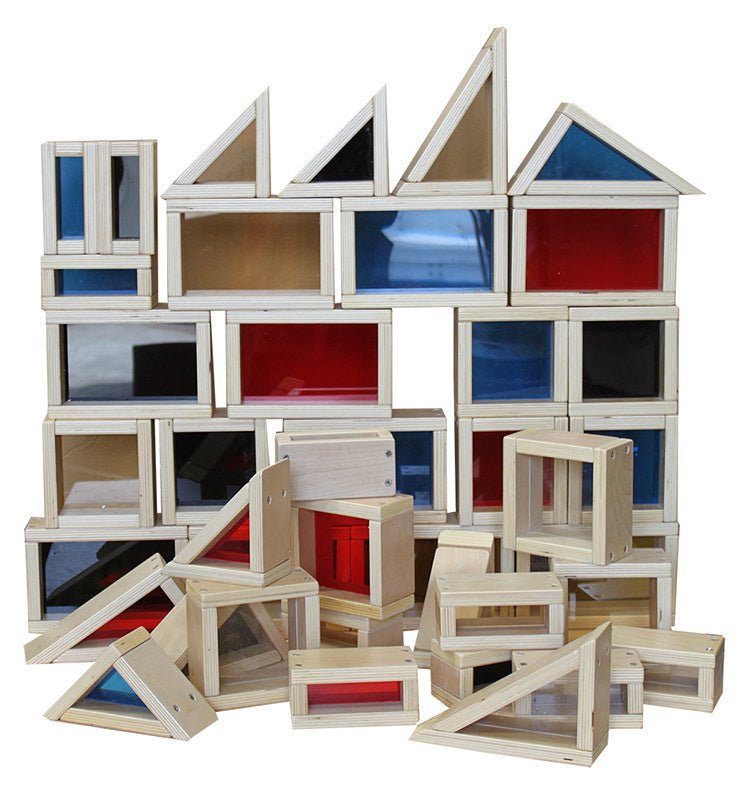 Acrylic Colour Blocks - Set of 40 by Billy Kidz | The Playful Collective