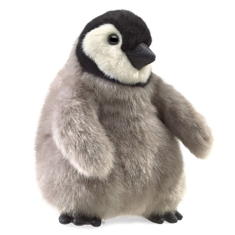 Baby Emperor Penguin Puppet by Folkmanis Puppets | The Playful Collective