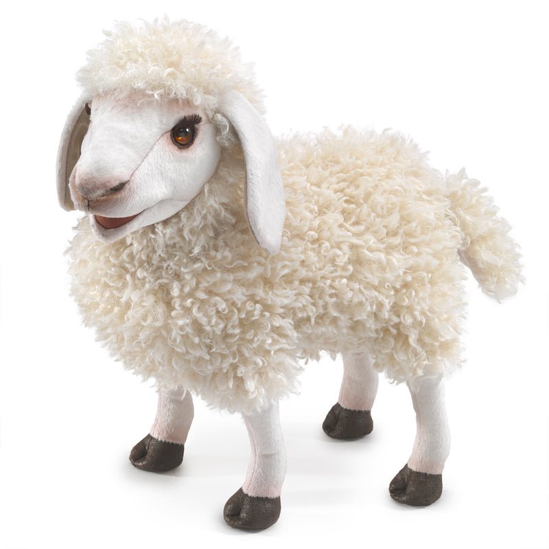 Wooly Sheep Puppet by Folkmanis Puppets | The Playful Collective