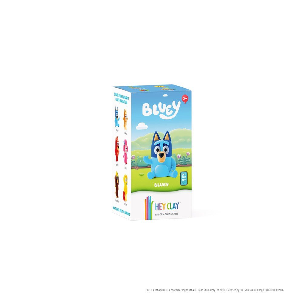 Bluey Single Character - Bluey by Hey Clay | The Playful Collective