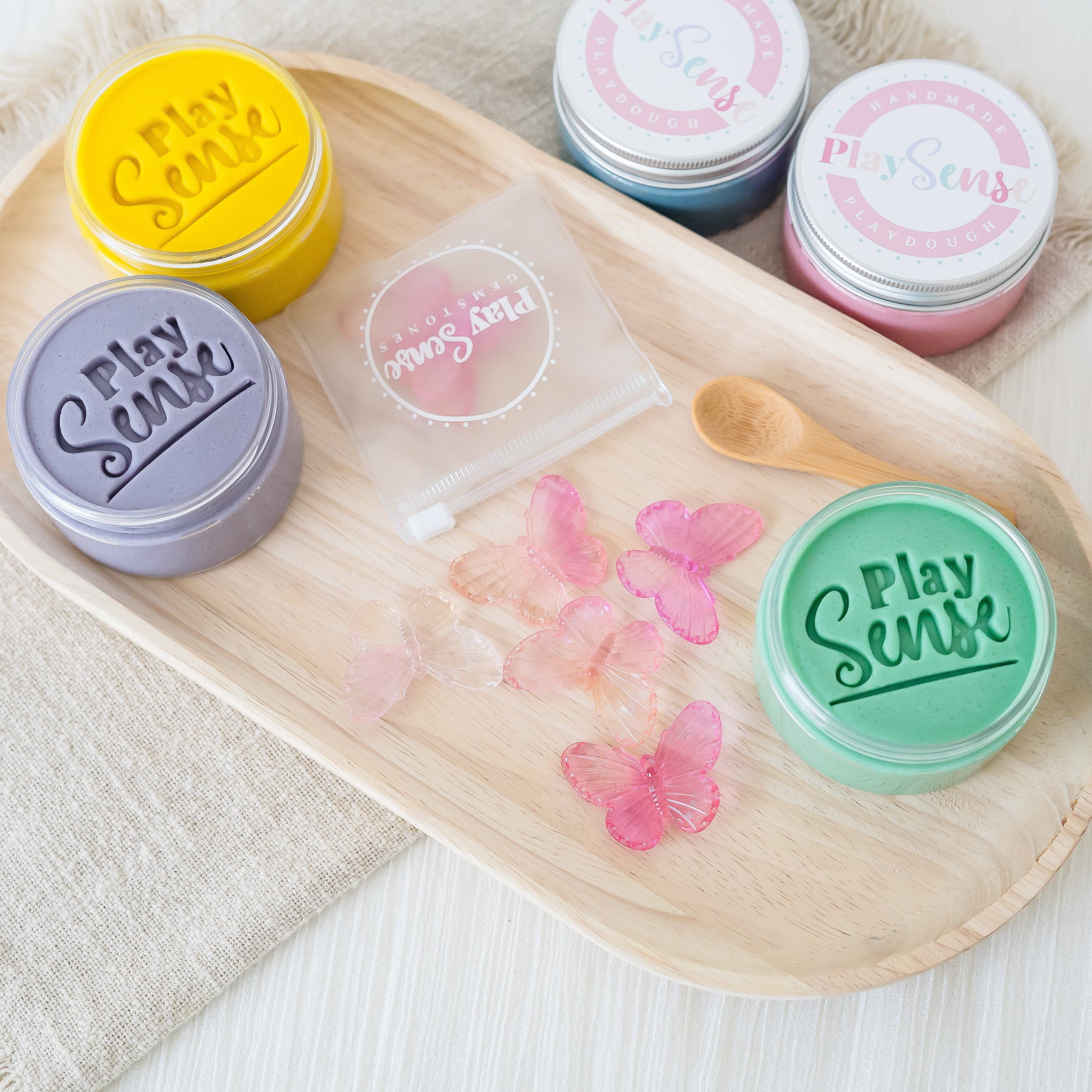 Gemstones - Pink Orange Butterflies by Play Sense | The Playful Collective
