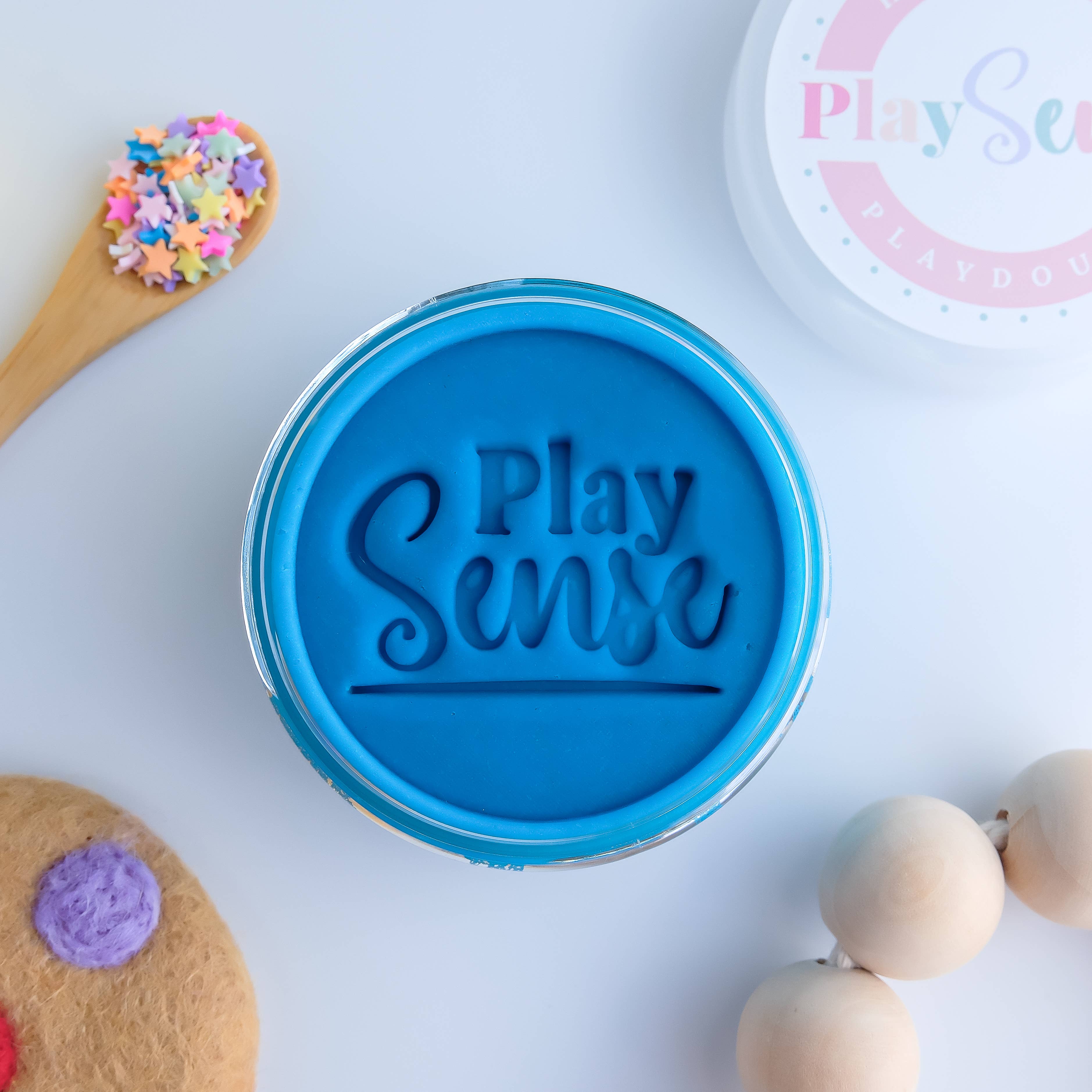 Playdough - Bright Blue by Play Sense | The Playful Collective
