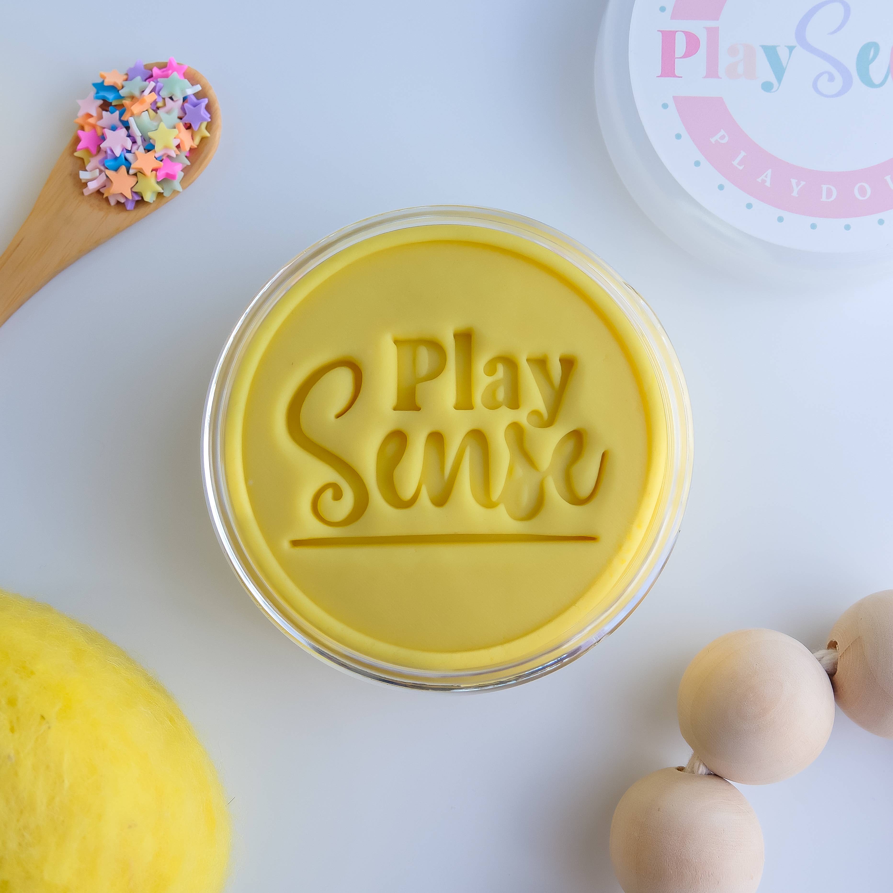 Playdough - Pastel Yellow by Play Sense | The Playful Collective