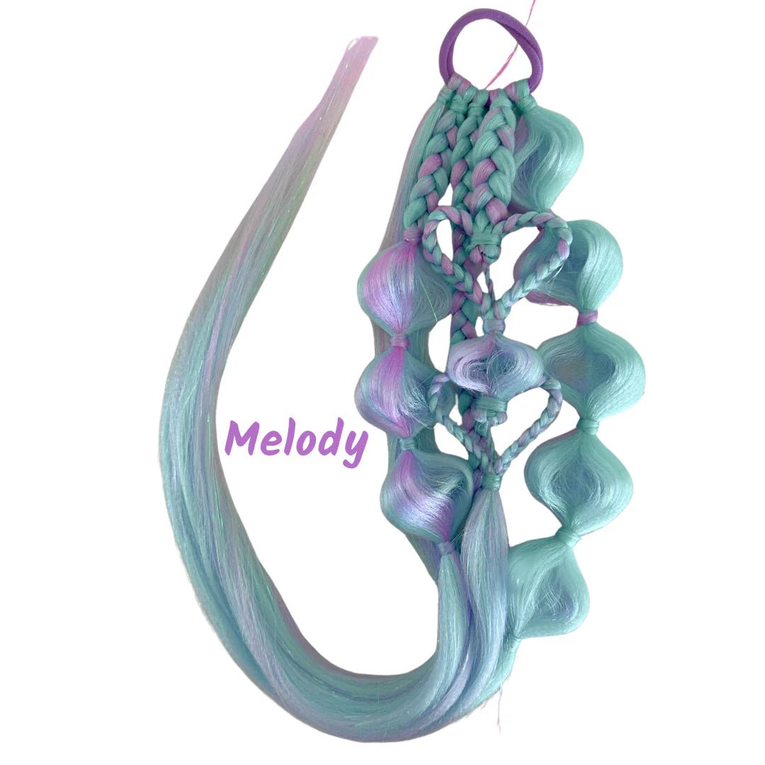 22" Bubble & Heart Pony - Melody by Poppet Locks | The Playful Collective