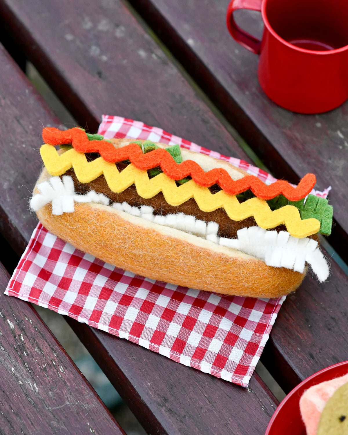 Felt Hot Dog Set by Tara Treasures | The Playful Collective