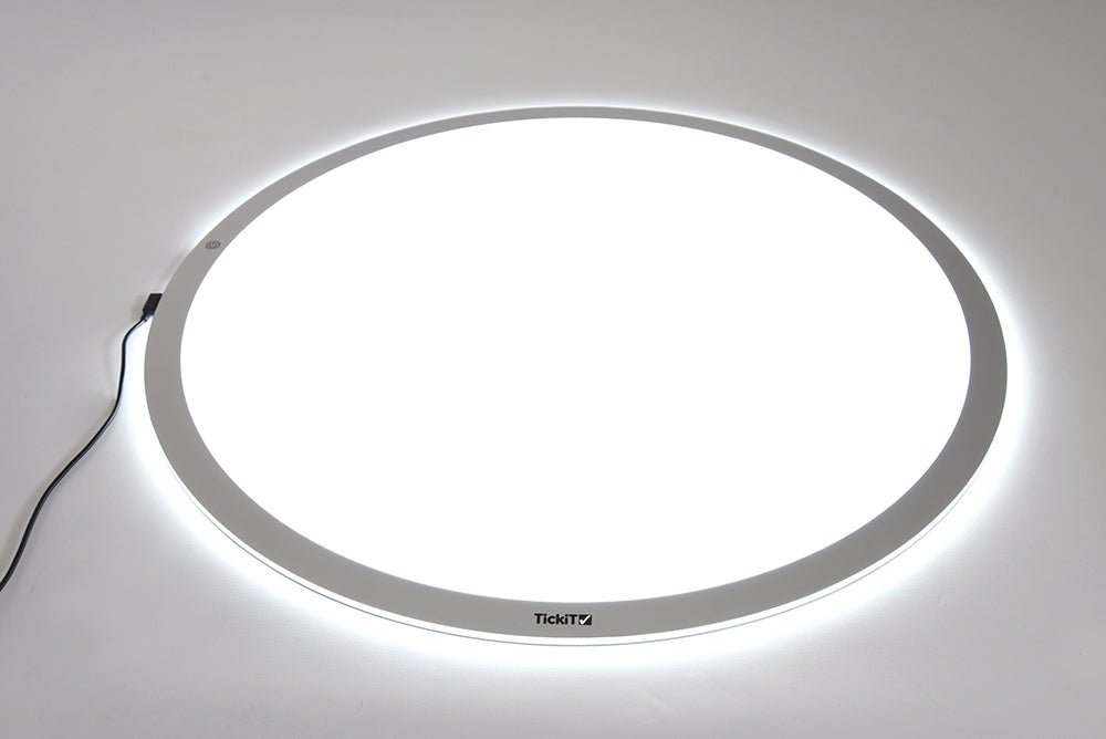 Round LED Light Panel 600mm by Tickit | The Playful Collective