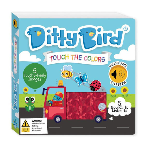 Touch the Colours Sound Book by Ditty Bird | The Playful Collective