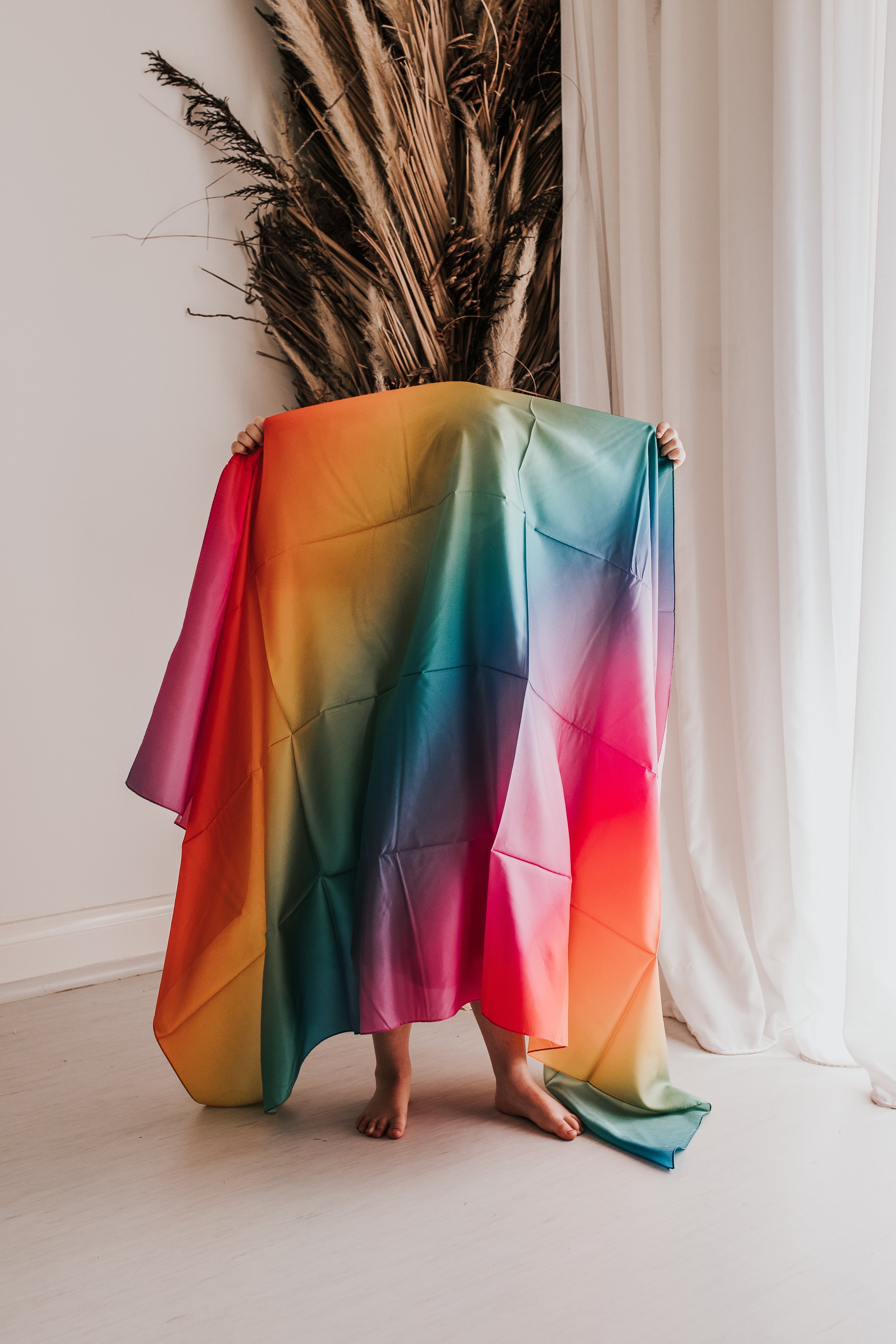 Jumbo Play Silk - Rainbow by Play Silkies | The Playful Collective