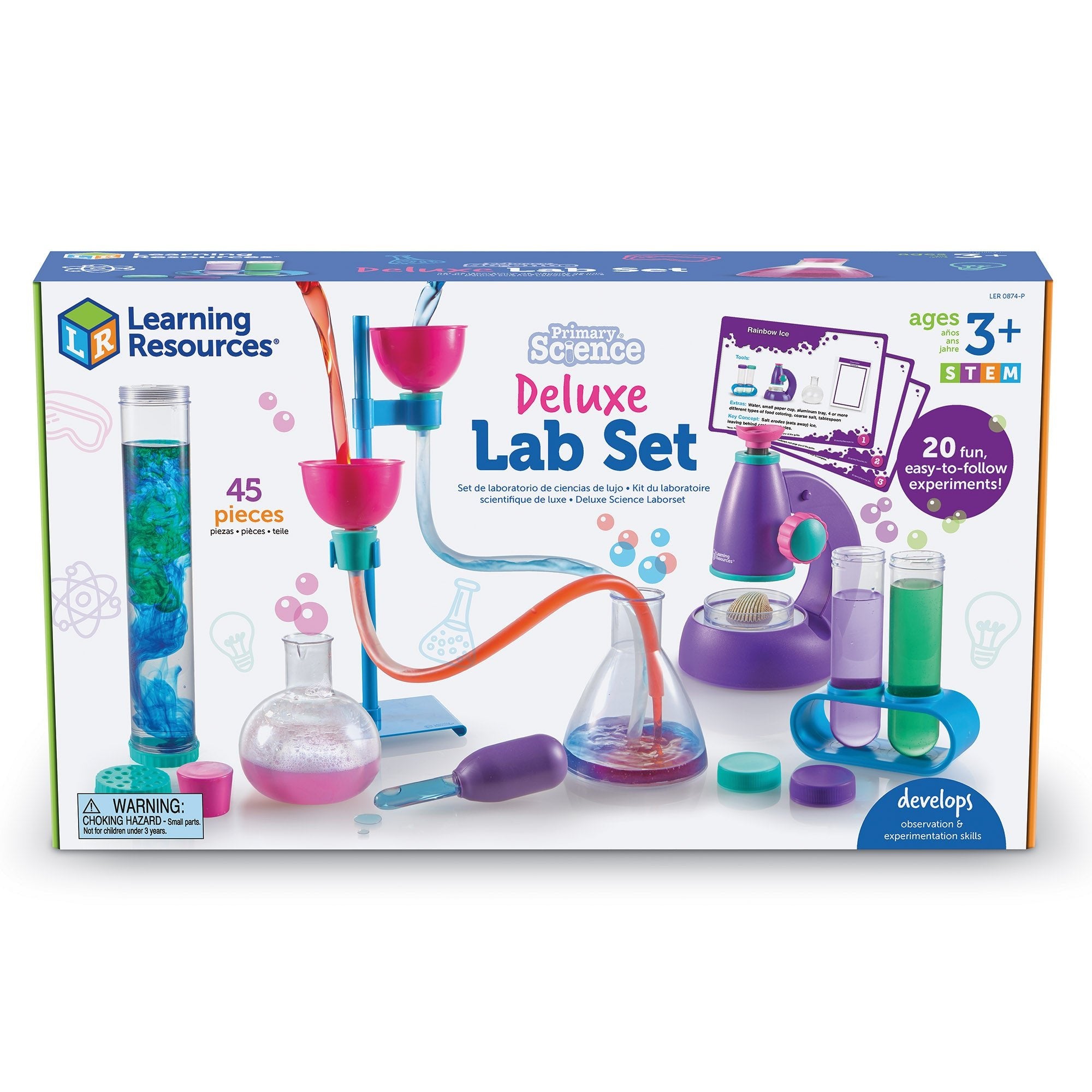 Primary Science Deluxe Lab Set by Learning Resources | The Playful ...