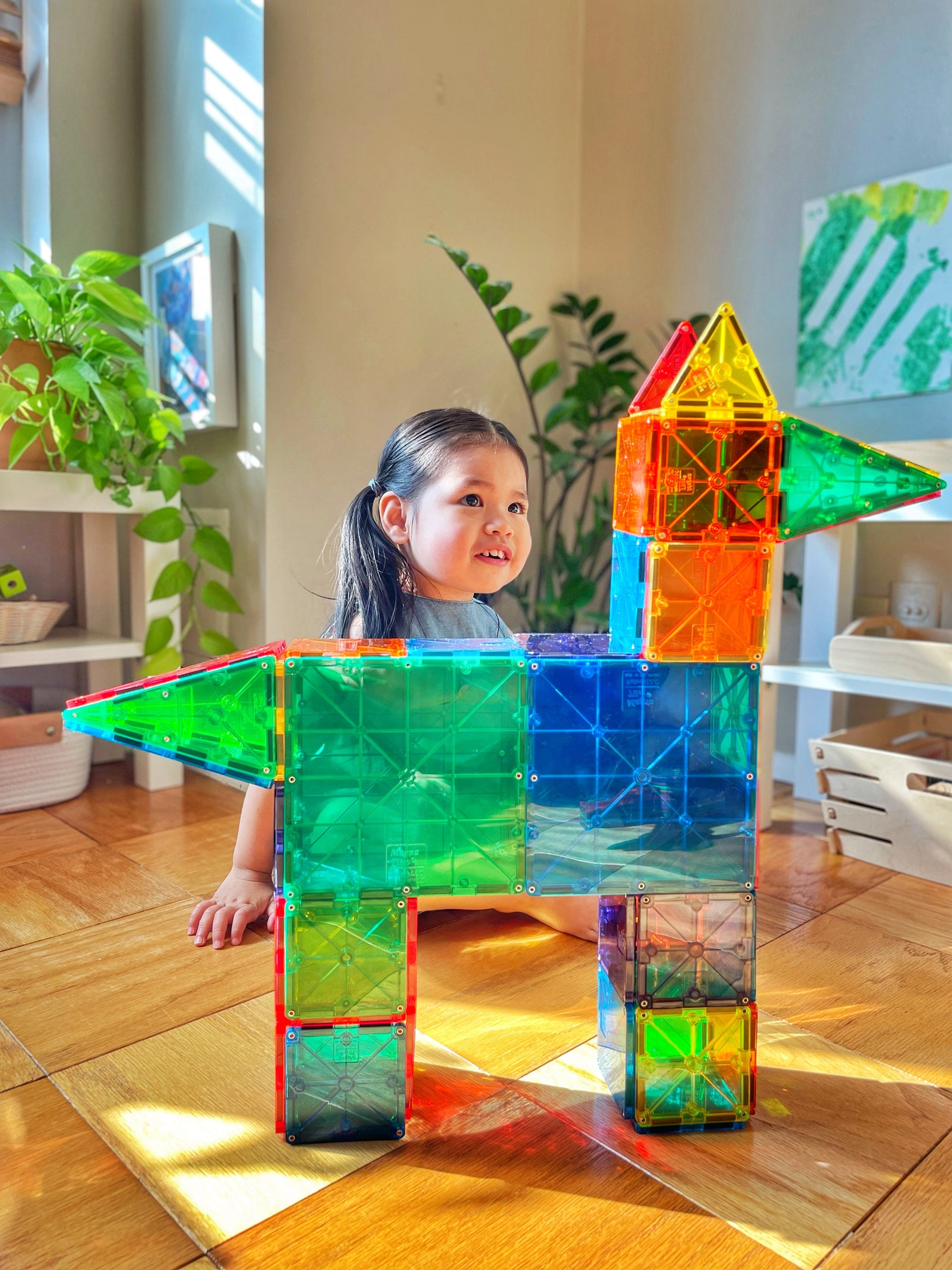 Magna-Tiles® Classic 100 Piece Set by Magna-Tiles® | The Playful Collective
