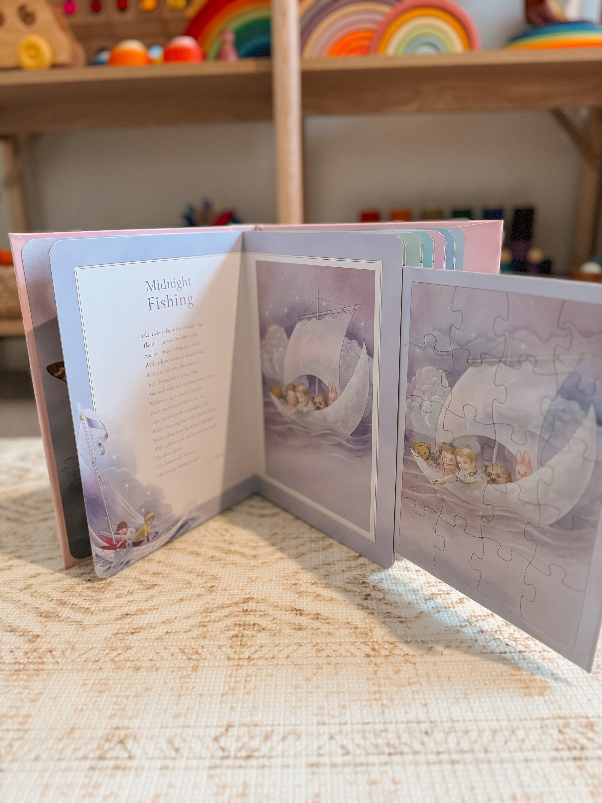 Shirley Barber's Bedtime Stories (Slide out Puzzle Board Book) by ...