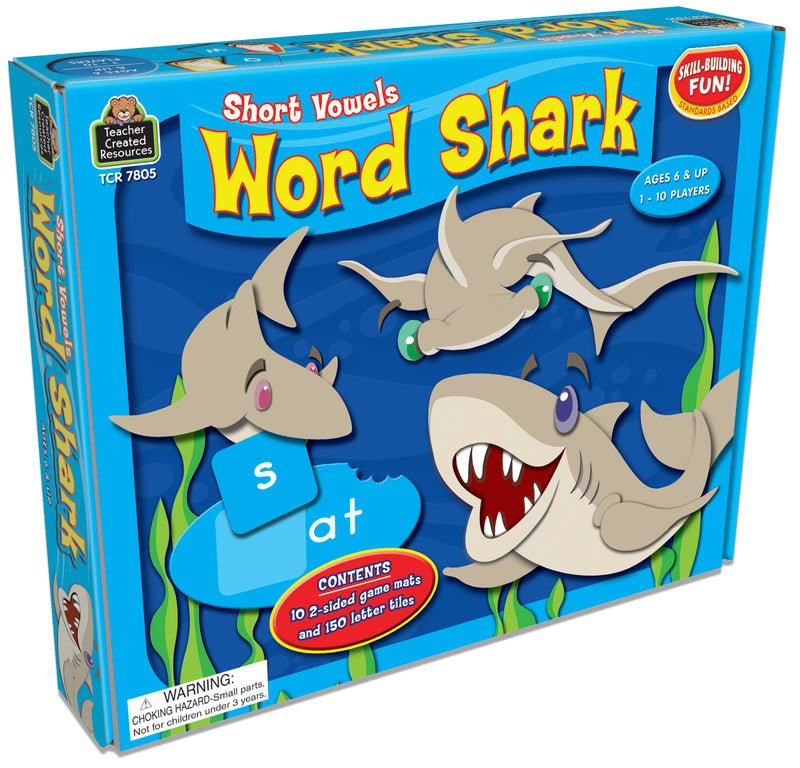 Word Shark Board Game by Teacher Created Resources | The Playful Collective