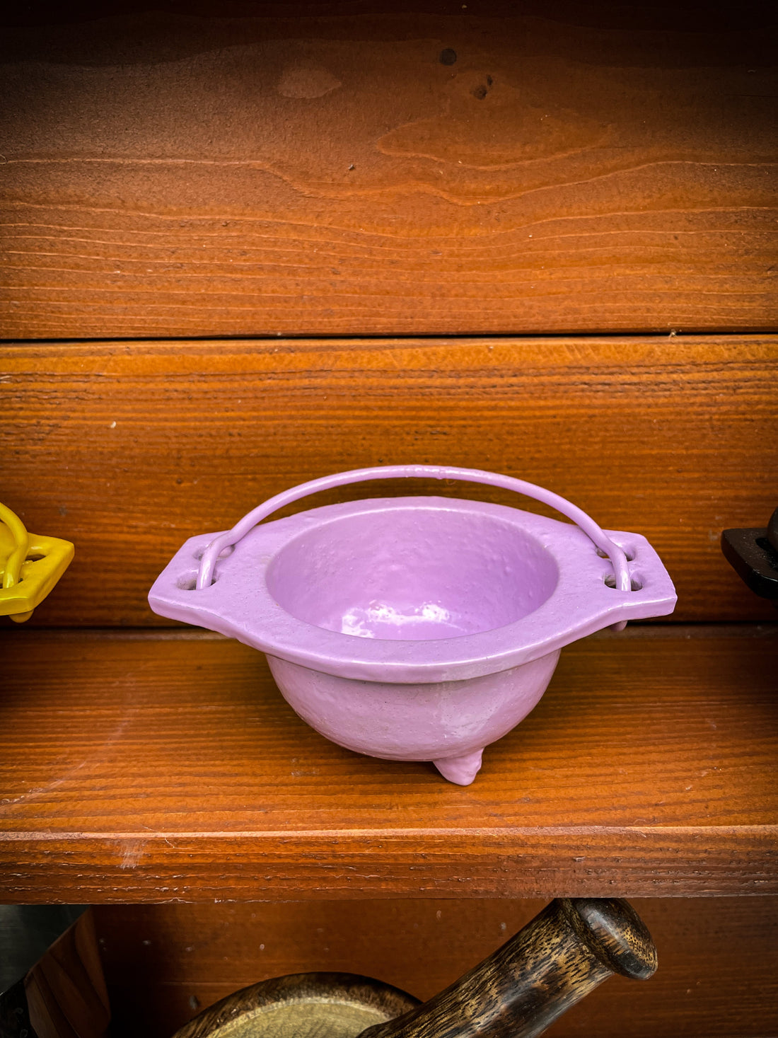 Mini Cast Iron Open Cauldron - Lavender by The Playful Collective | The ...