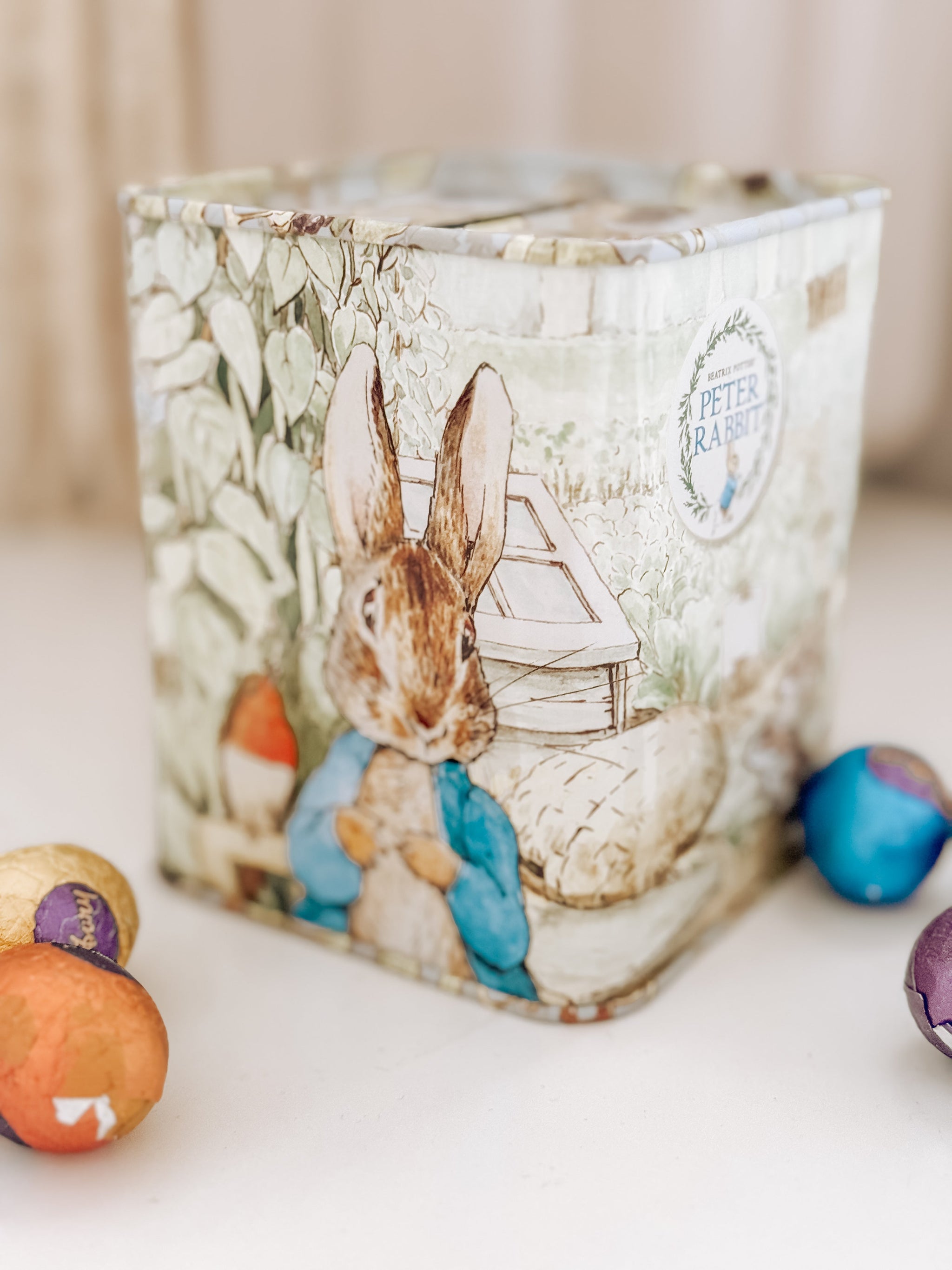 Peter Rabbit Money Box Tin by Tinco | The Playful Collective