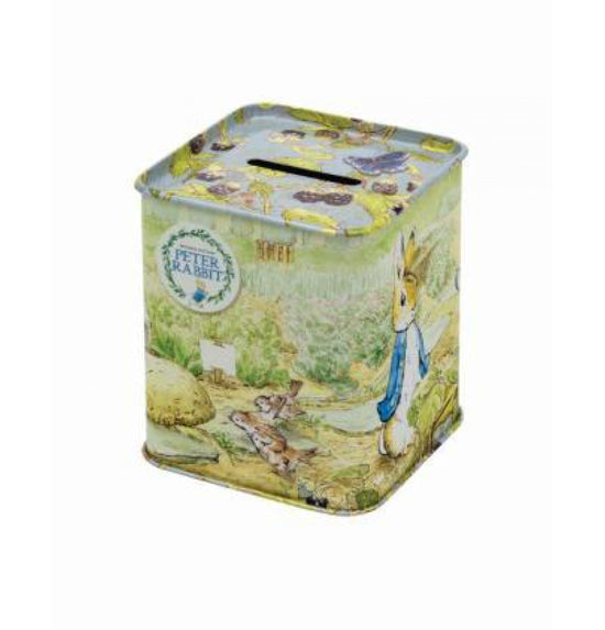 Peter Rabbit Money Box Tin by Tinco | The Playful Collective