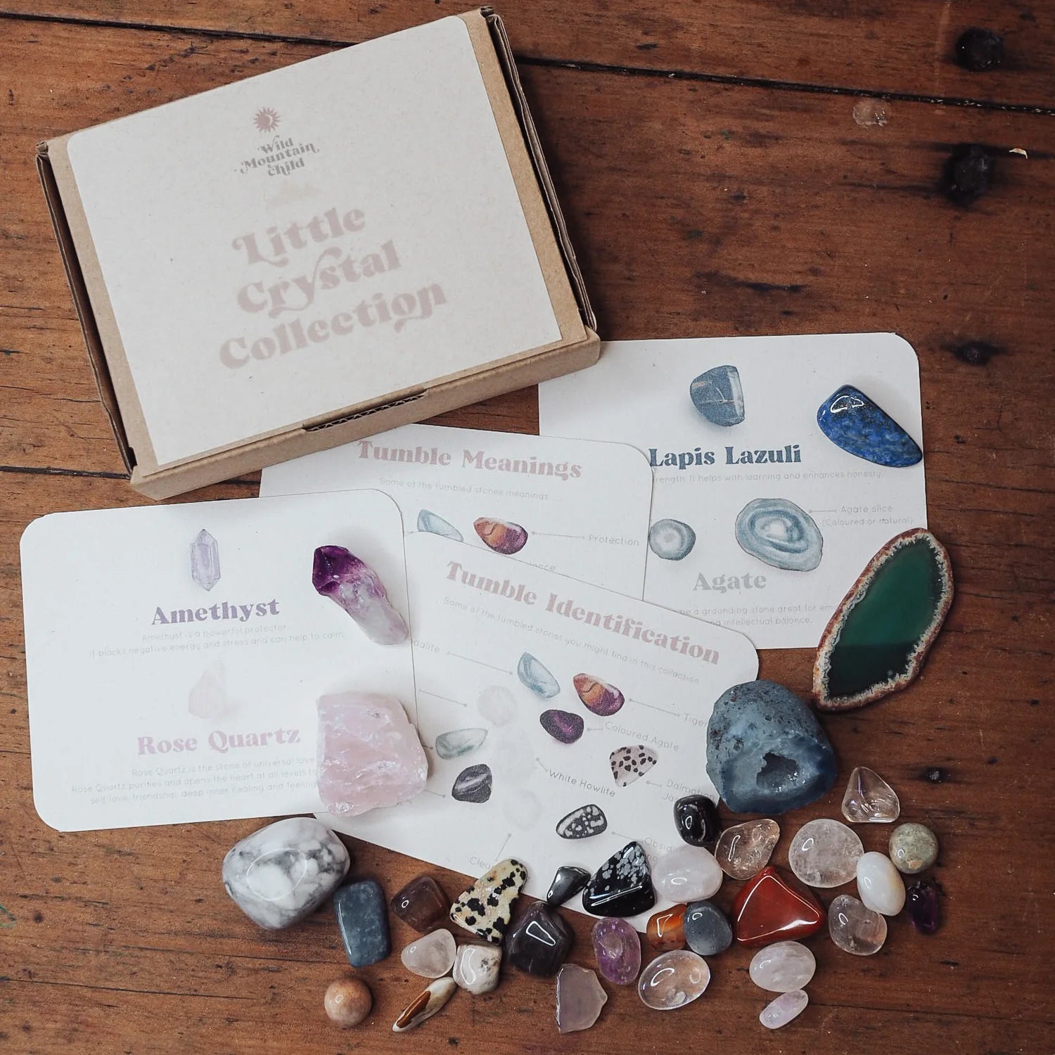 Little Crystal Collection by Wild Mountain Child | The Playful Collective
